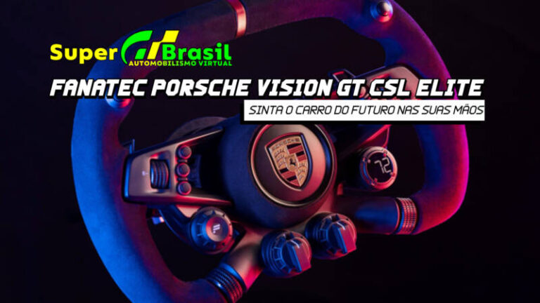 Fanatec Porsche Vision GT CSL Elite: O Volante Oficial do Futuro em ...